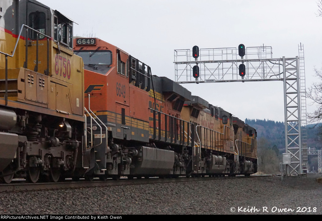 Southbound UP Manifest